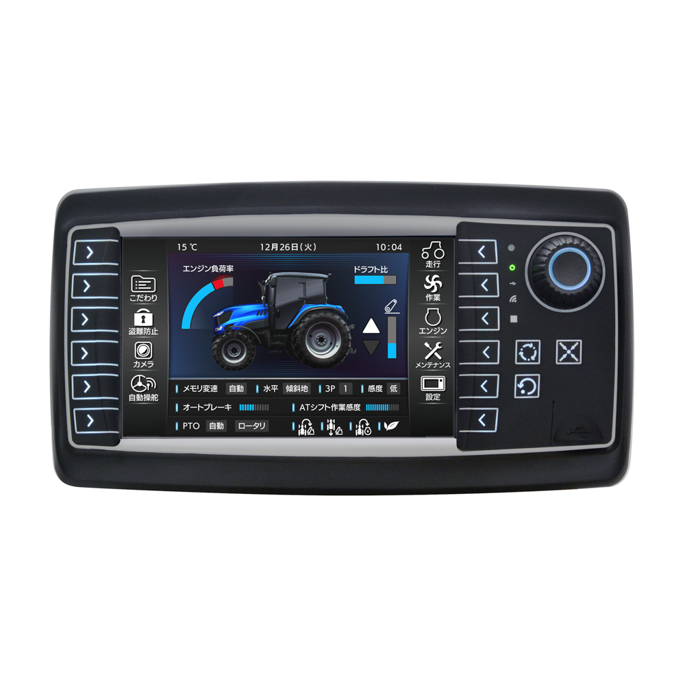 トラクタ操作端末「IMLTⓇ」（ISEKI Machine Link Terminal） | Monotype